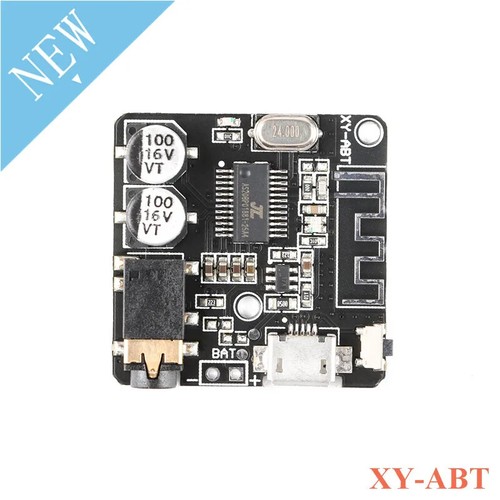 DIY Bluetooth 5.0 Decoder Amplifier Board Wireless Audio Receiver AUX ...