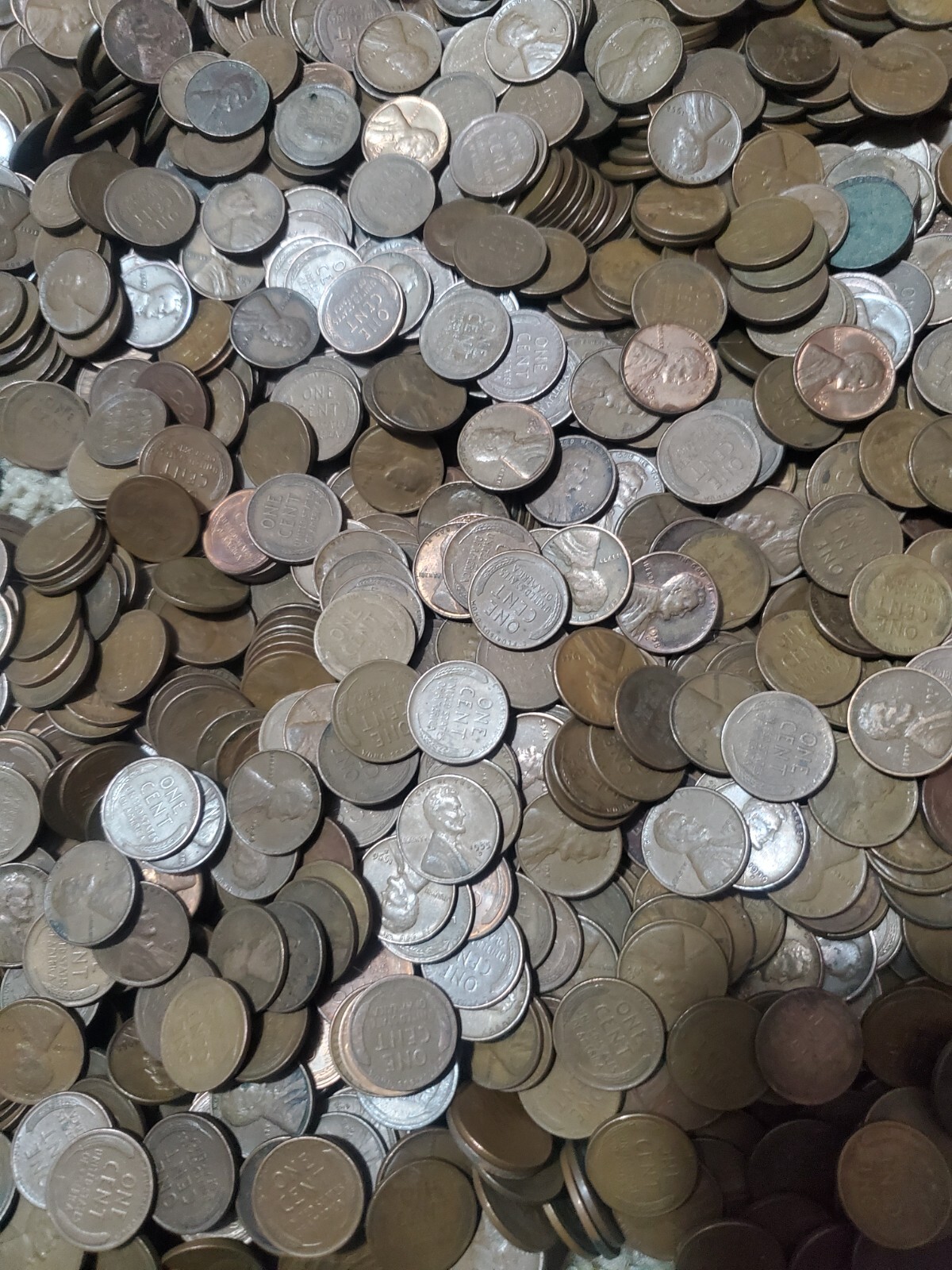 Lot of 500 Lincoln Wheat Pennies 1910 Mixed To 1930’s PDS Add To ...