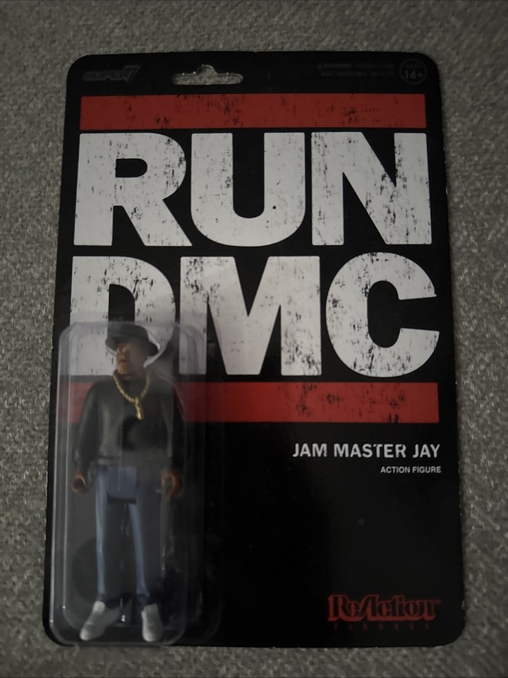Run DMC Joseph Run Simmons Hip Hop Icon Legend ReAction Figure Super7 ...