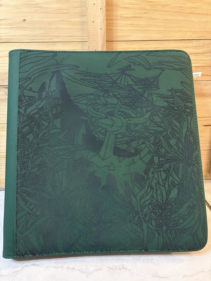 12 Pocket Laser Engraved Pokemon, One Piece, Anime TCG Binder (Made To ...