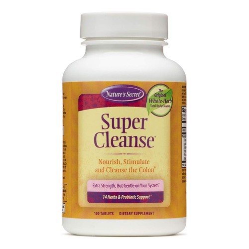 Super Cleanse Extra Strength Total Body Cleanse, Support - Stimulating ...