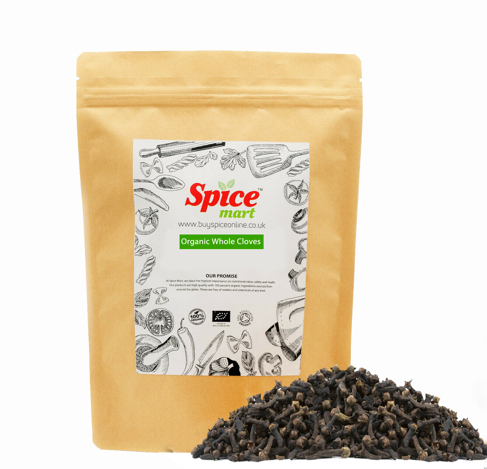 ORGANIC Whole Cloves | Laung | Lavang | Lawang Premium Quality Free P&P ...