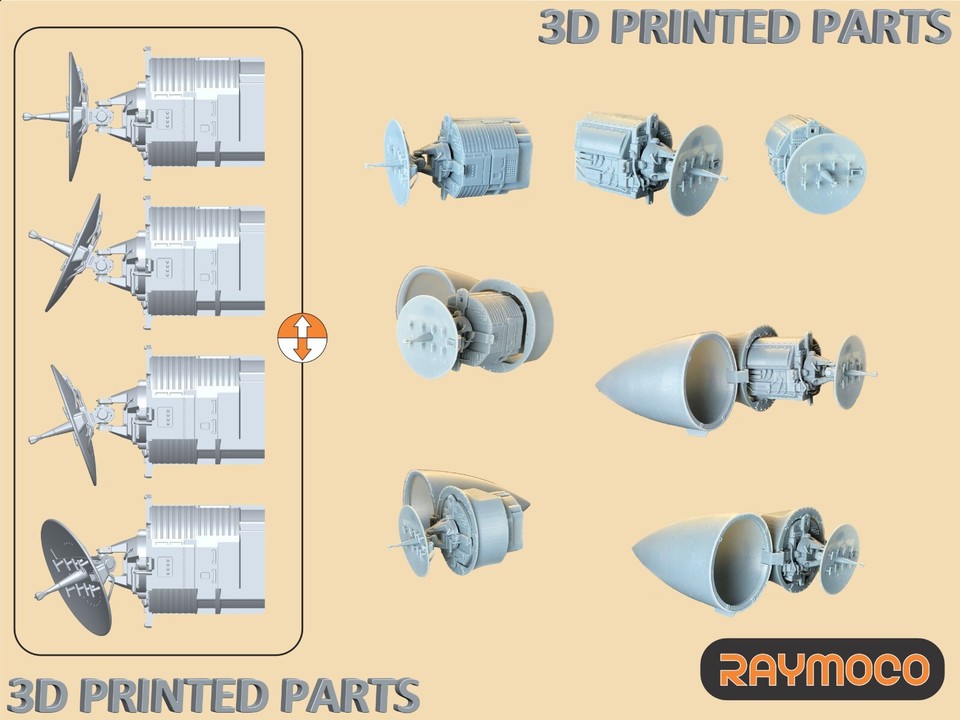 RAYMOCO R48.152.00 1/48 F-4J Phantom II Radar AN/APG-59 Recommended Kit ...
