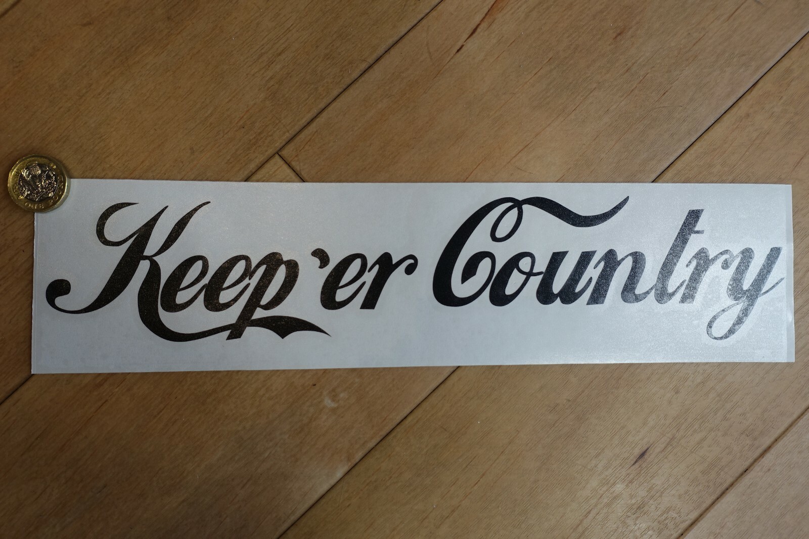 Keep er Country Large Decal Sticker Car Agri Spec Windscreen Window Her ...