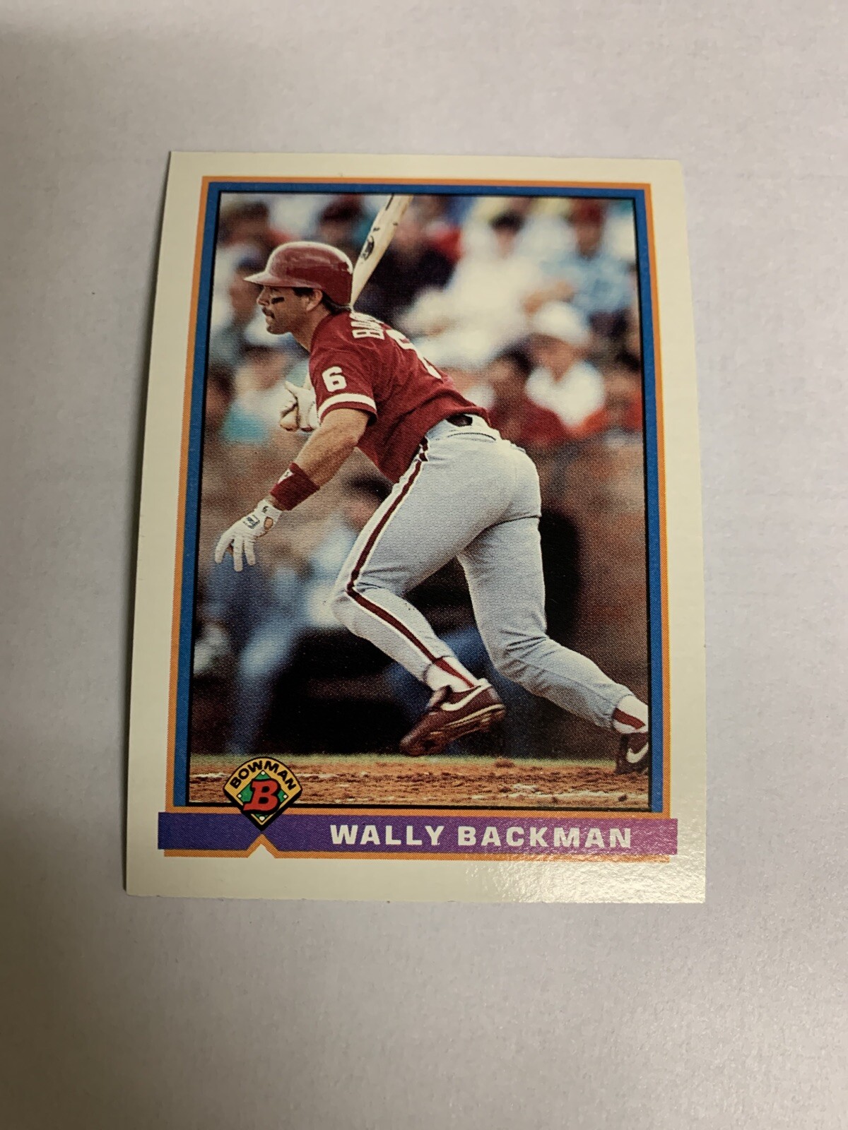 Wally Backman Baseball Card (Philadelphia Phillies) 1991 Bowman #490 | eBay