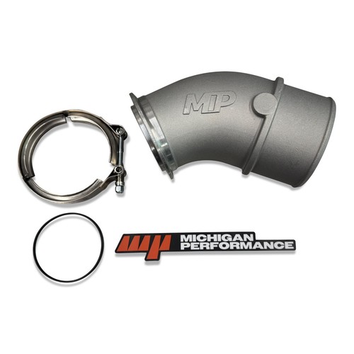 45 DEGREE TURBO ELBOW S400/S410/S430 CAT CUMMINS DETROIT C15 S60 ISX | eBay