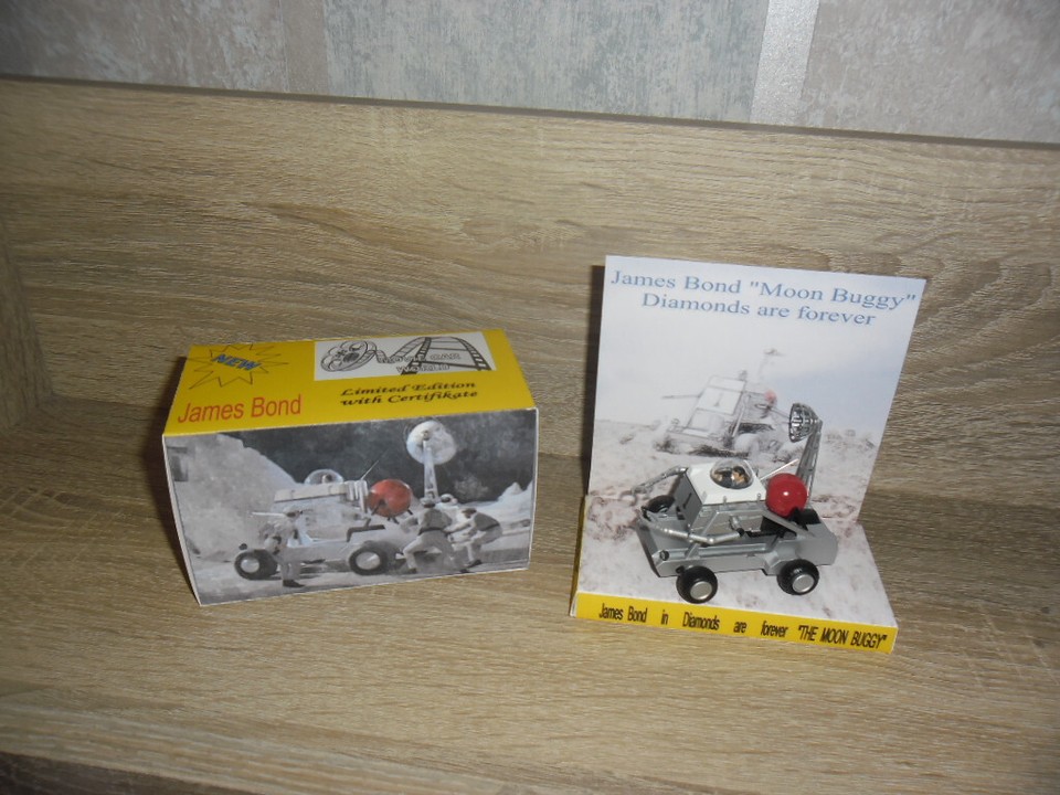 MOVIE CAR MOON BUGGY "DIAMONDS ARE FOREVER" JAMES BOND CODE 3 IN CORGI ...