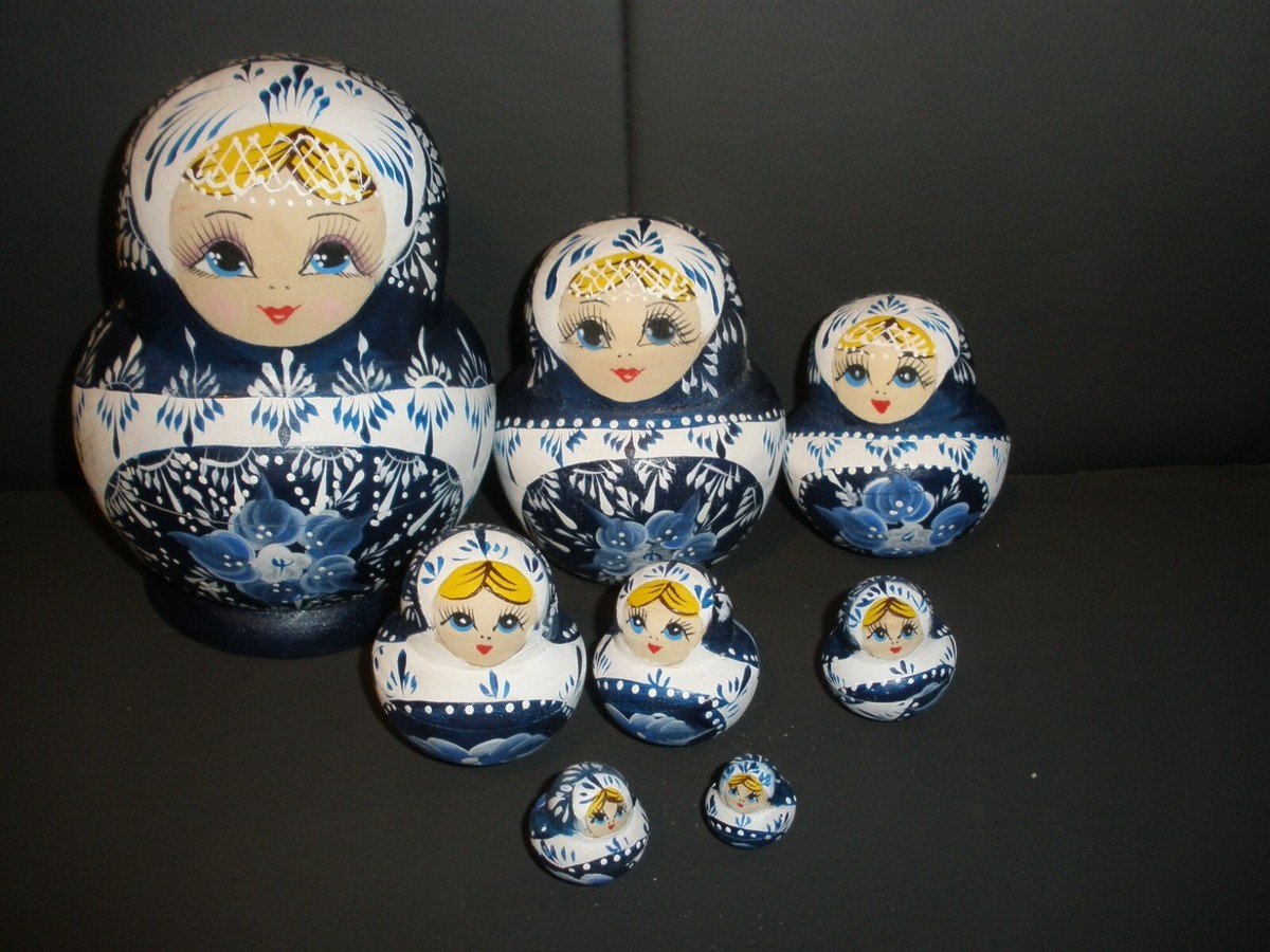 Nesting Russian Dolls Wallpaper