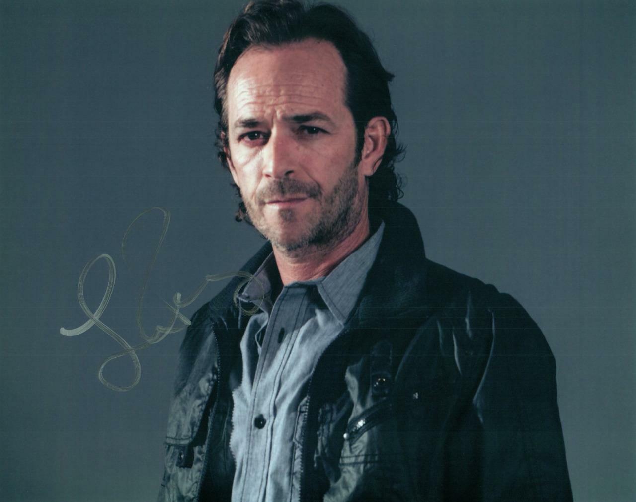Luke Perry Autographed 8x10 Photo signed Picture + COA | eBay