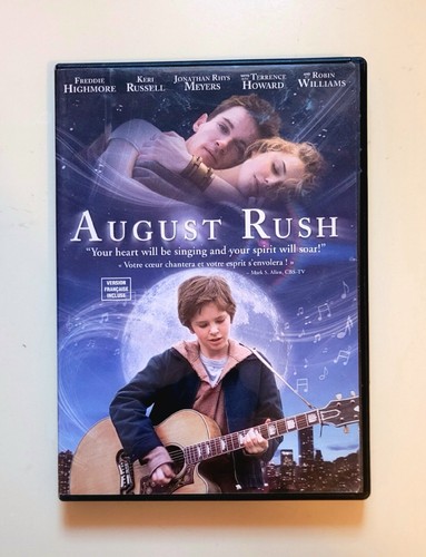 August Rush DVD Drama Romance 2007 PG Robin Williams Freddie Highmore Free Shipp 883929008445| eBay