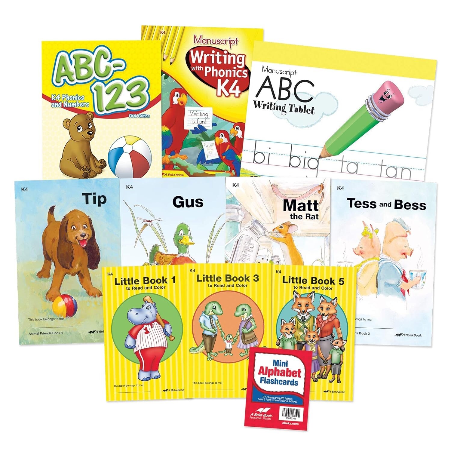 [NEW] Abeka K4 Homeschool Child Full-Grade Kit (Manuscript Edition) | eBay