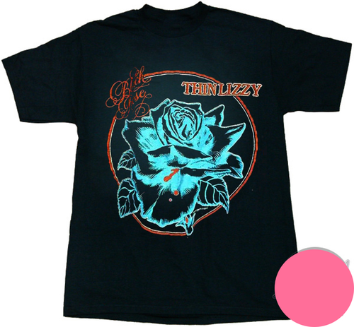 Blue ROSE Thin Lizzy Tour Concert Shirt Black Men Unisex S-5XL EG489 | eBay