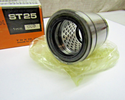 THK ST25UUB 25mm X 37mm X 45mm Long Linear / Rotary Bearing 12mm Stroke ...