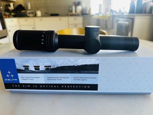 Delta Stryker HD 1-6X24 30mm Reticle Dot Illum Latest MRAD DSMR LPVO ...