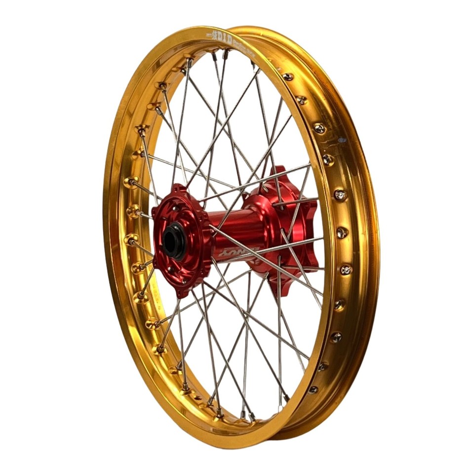 KTM 150 XC-W 2017-2023 Envy / DID Wheelset Wheels Pair 21/18 Gold Rims ...
