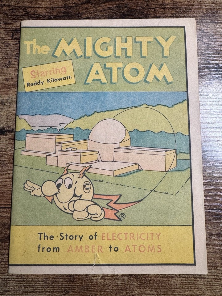Mighty Atom Reddy Kilowatt Promo Comic (1950s-60s) VG Educational | eBay UK