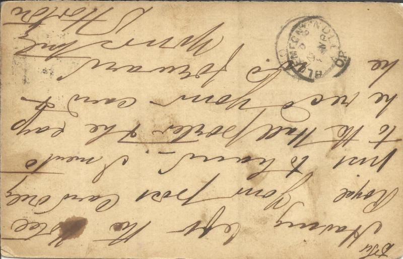 Orange Free State BRITISH OCCUPATION-REPLY POSTAL CARD-HG:29r-Properly ...