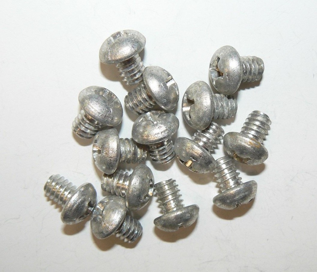 1/4"-20 X 5/16" Round Head Phillips Aluminum Machine Screws - Lot of ...