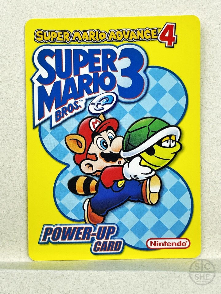 Super Mario Bros. 3 | E-Reader Power Up Card: Item 03 | 'Super Leaf ...