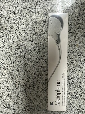NEW Vintage Apple Microphone 1991 part 699-5103-A | eBay