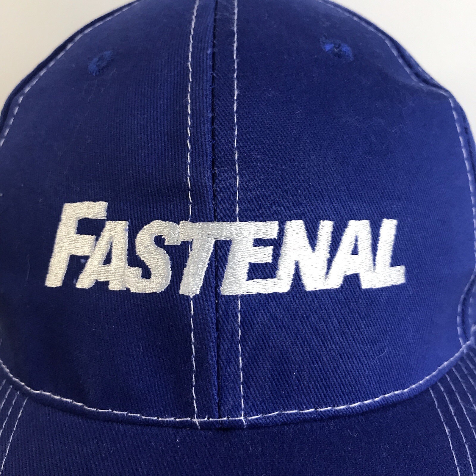 Fastenal Blue Embroidered Baseball Adjustable Hat Cap OSFM Good Used ...