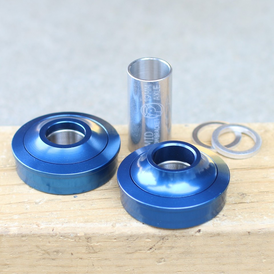 PROFILE RACING BMX AMERICAN BOTTOM BRACKET KIT BLUE 19mm SEALED ...