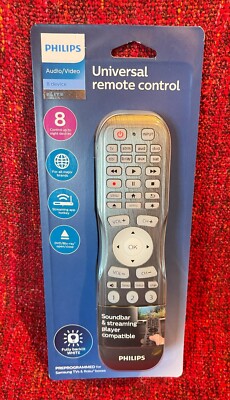 PHILIPS UNIVERSAL 8-DEVICE REMOTE CONTROL SRP8121G/27 FOR SAMSUNG TVs ...
