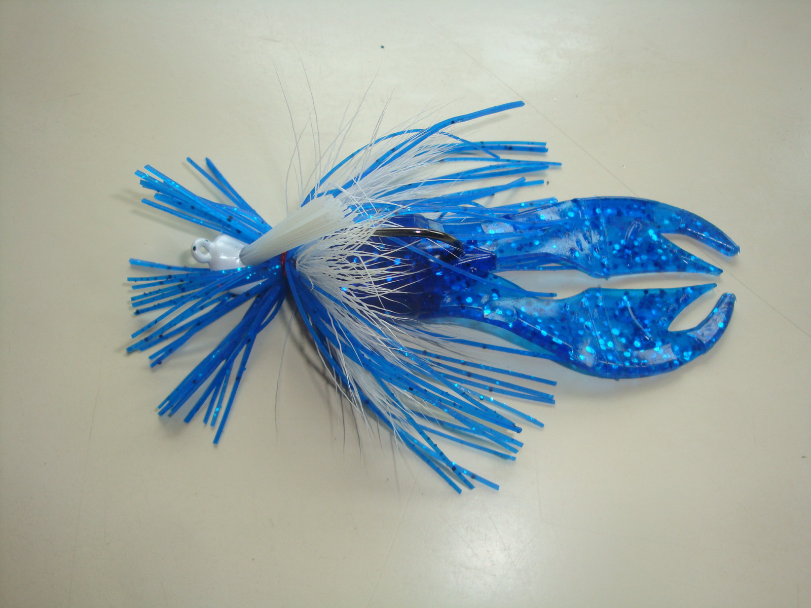 3 PK AWESOME!!BASS JIGS!! Custom Made Bass Fishing Jigs w/ DEER HAIR ...