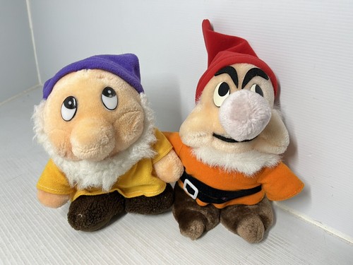 Grumpy Dwarf Snow White and the Seven Dwarfs Disney Soft Toy Plush ...
