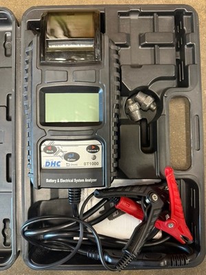 DHC BT-1000 Car Heavy Duty Truck Battery Tester With Printer | eBay