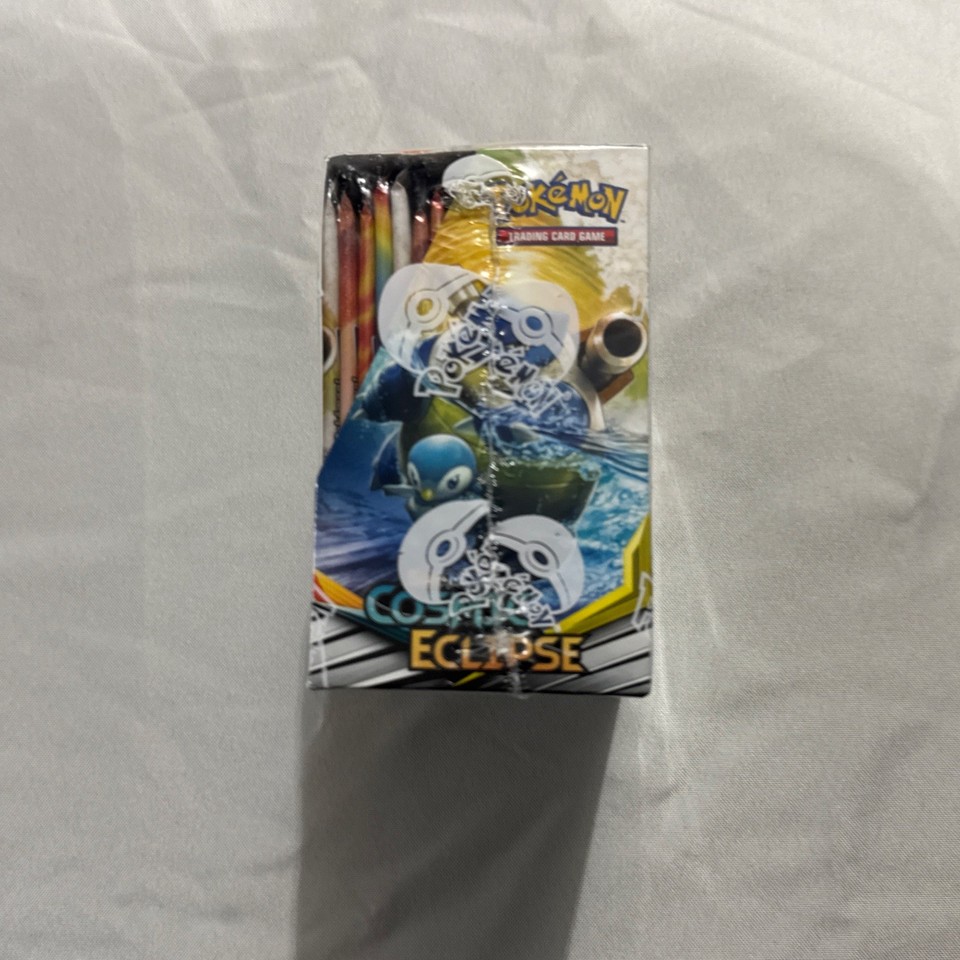 Pokemon Sun & Moon Cosmic Eclipse Booster Box Factory Sealed 36 Packs ...