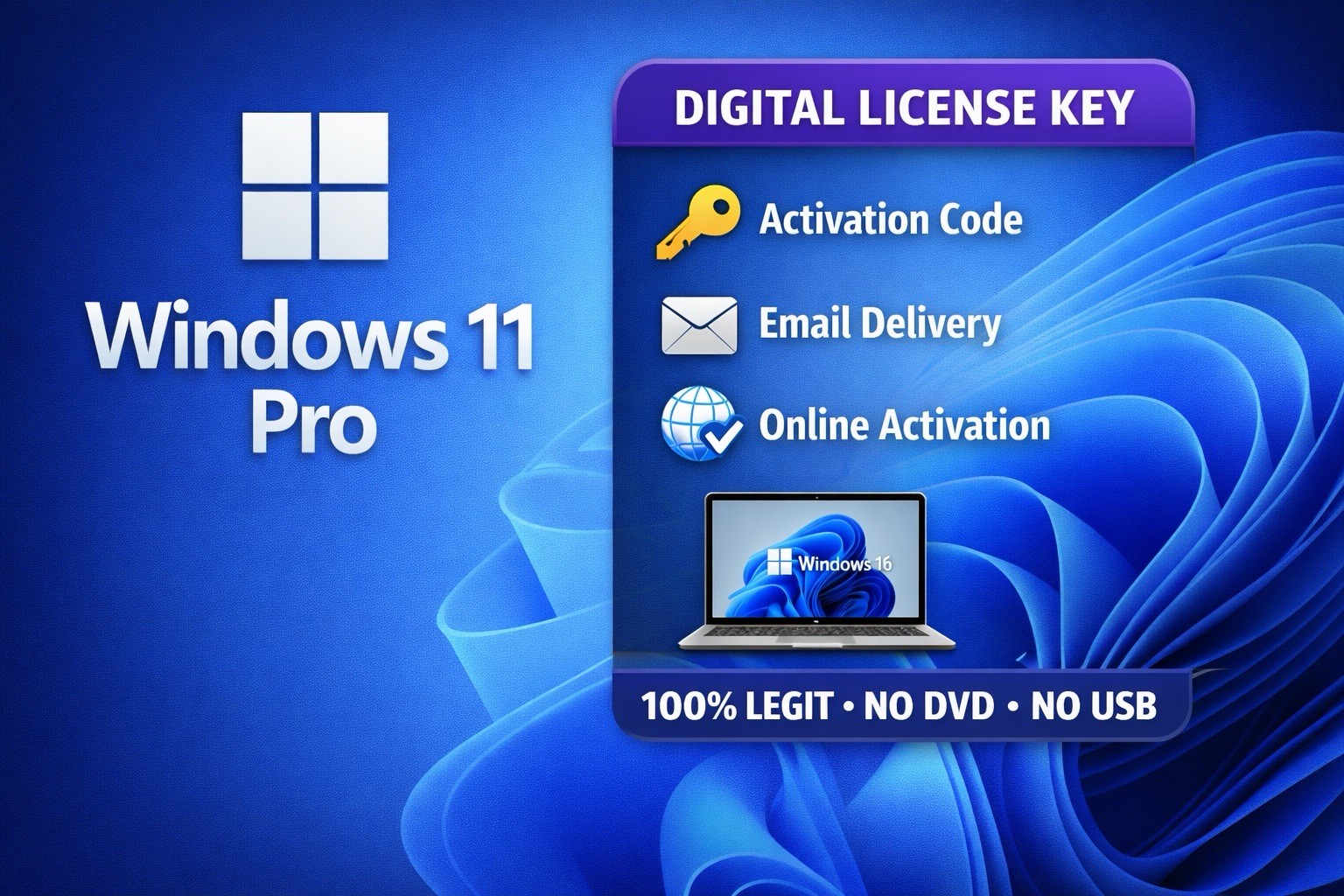 Windows 11 Pro Digital License Key Activation Code | eBay UK