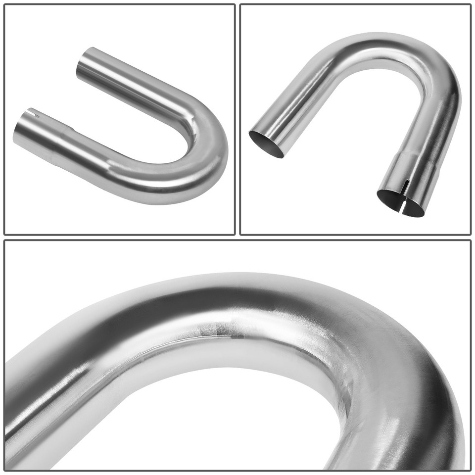 [OPEN BOX]8Pcs 2-1/2" DIY Custom Mandrel Exhaust Tubing Pipe Straight ...