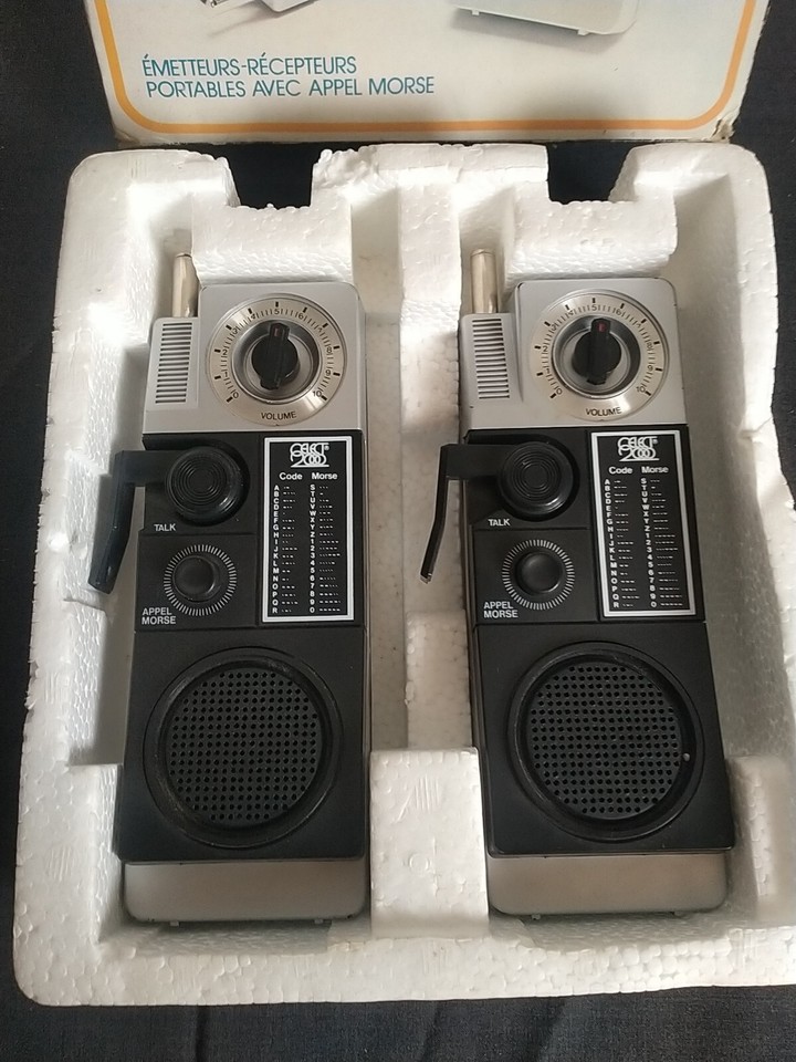 Jouet Vintage Talkie Walkie Celect 2000 Made In Hong Kong Livraison ...