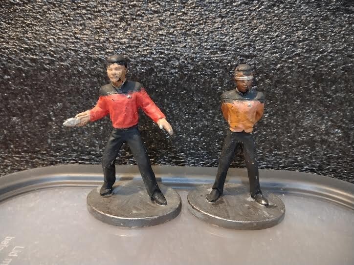 Star Wars Sci-Fi. Rawcfliffe 54mm pewter figures. Riker ("Number 1 ...