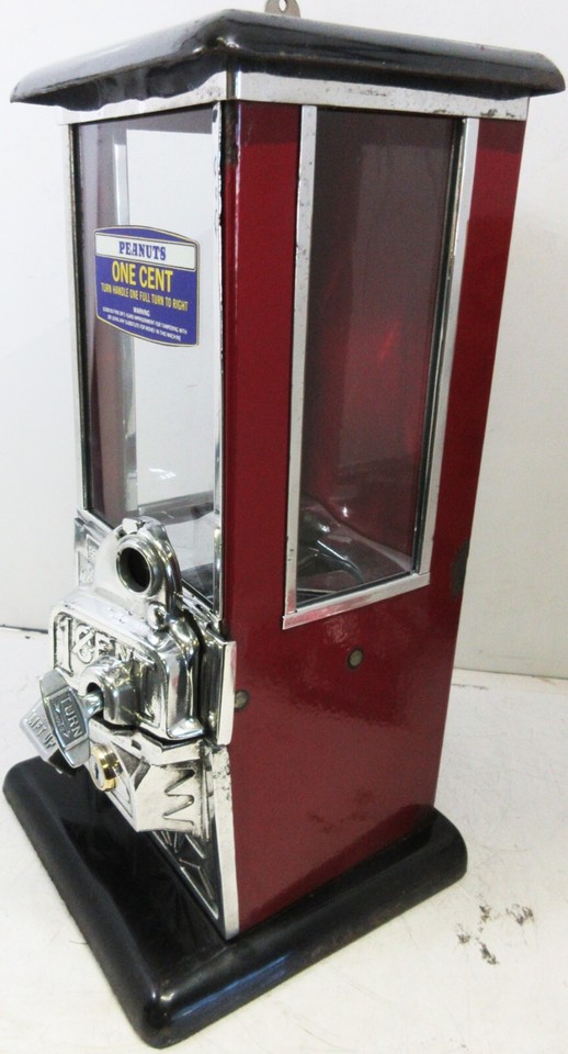 Masters Penny Operated Candy/Peanut Machine circa 1930's | eBay