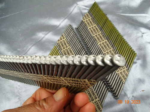 74 Nails 30-Degree 3.5 3 1/2 Inch 3.5" Framing Collated Stainless Steel ...