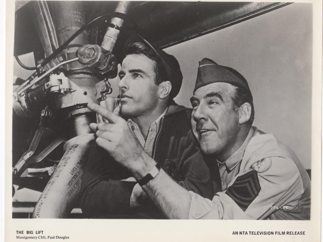 Montgomery Clift, Paul Douglas, "The Big Lift", 1950, Vintage Movie ...