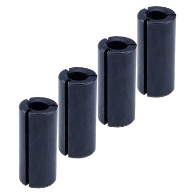 4 PCS Router Conversion Sleeve Tool Bit Adapter 1/2 to 1/4 Inch CNC ...