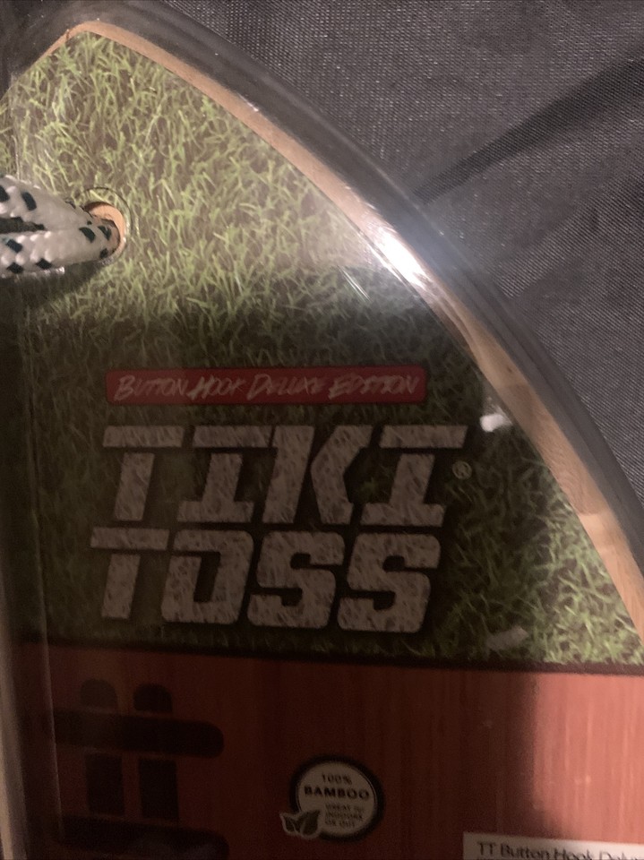 NEW Tiki Toss Original Hook And Ring Game 100% Bamboo - Deluxe Edition ...