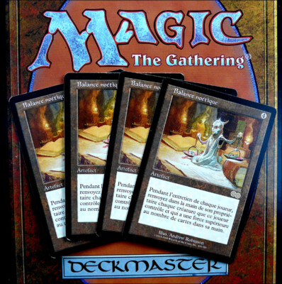 MTG - MAGIC - 1 set de 4 Balance noétique - Noetic Scales - L'épopée d ...