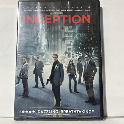 INCEPTION DVD STARRING LEONARDO DICAPRIO NEW SEALED | eBay