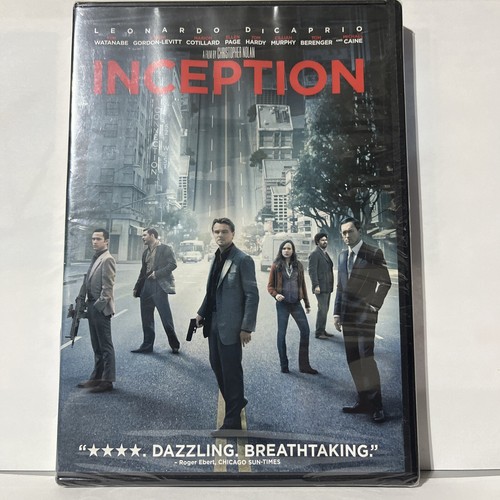 INCEPTION DVD STARRING LEONARDO DICAPRIO NEW SEALED | eBay