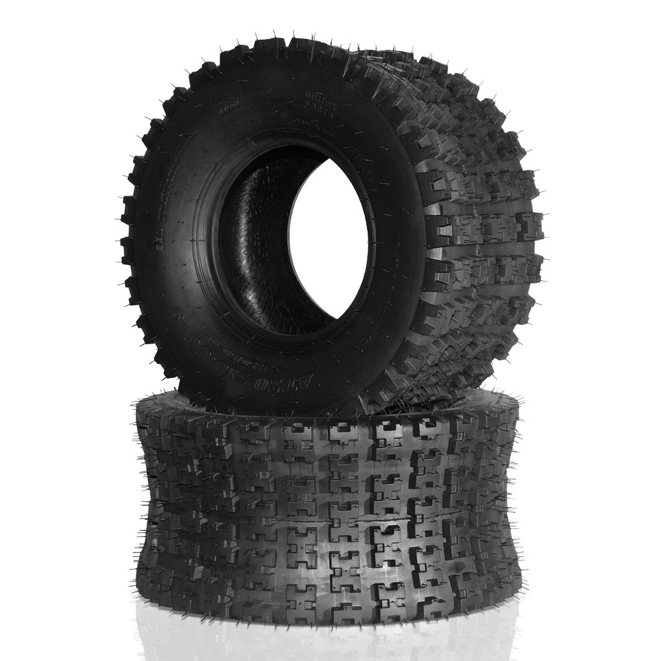 Set of 4 Sport ATV UTV Tires 21x7-10 21x7x10 & 20x10-9 20x10x9 4 Ply ...