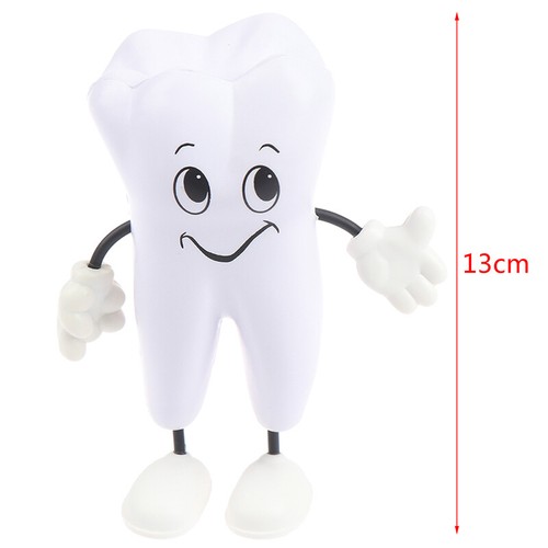 1Pc Tooth-figure Squeeze Toy Soft PU Foam Tooth Doll Model Shape ...