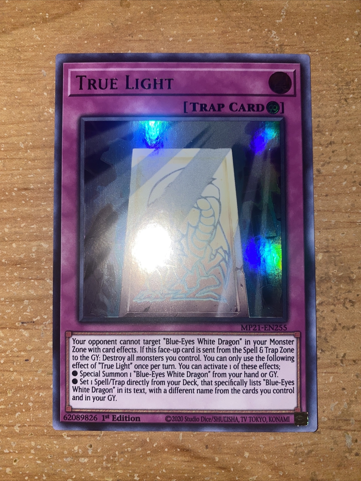 🔥 Yugioh! True Light MP21-EN255 ULTRA RARE 1st Edition NM | eBay