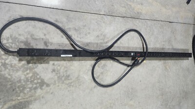 APC AP7941 SWITCHED RACK PDU 24, 200-240 VAC 24A Power Distribution ...