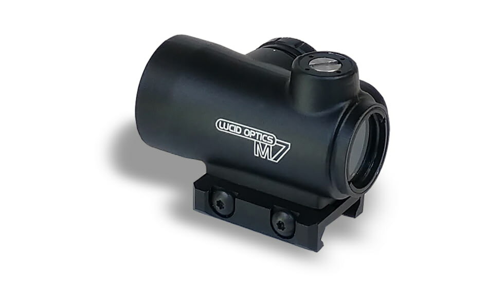 Lucid Optics M7 Red Dot Black Matte Finish 1X Power 4MOA Picatinny ...
