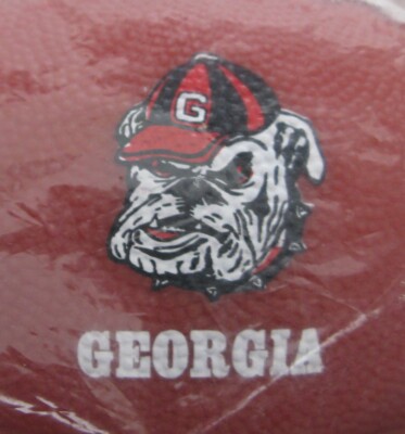 UGA GA Georgia Bulldogs mini 8 inch Inflatable Football NCAA Champions ...