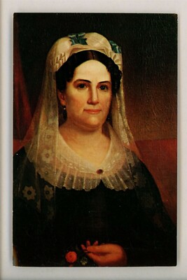 President postcard Andrew Jackson Rachel Donelson wife portrait chrome ...